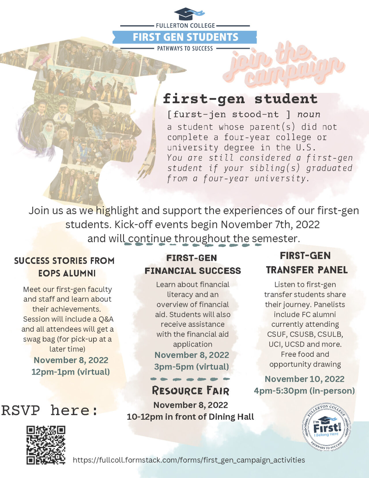 First Gen Students | Financial Aid